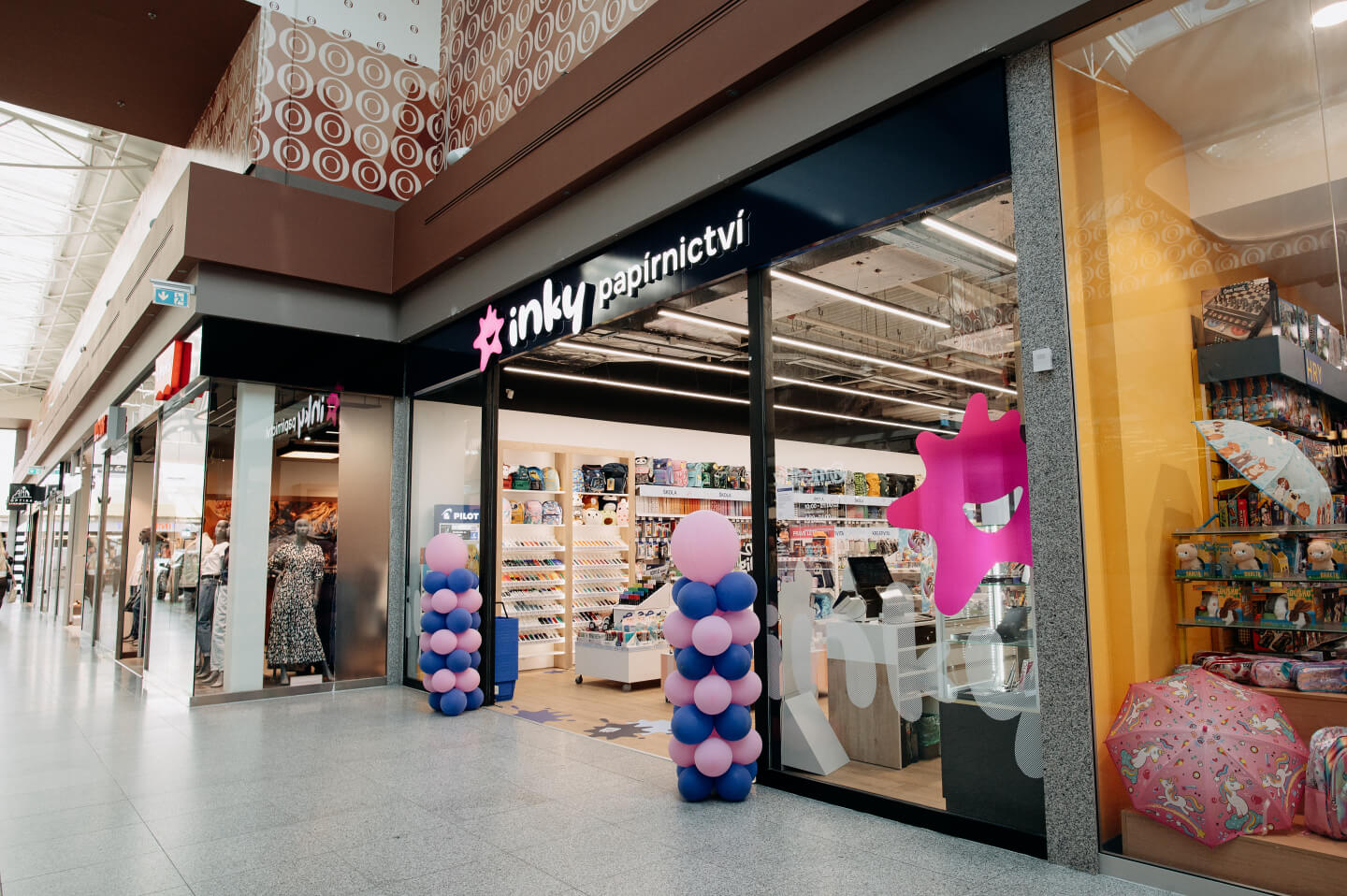 Inky papírnictví Olympia Brno